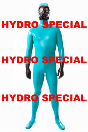 Hydro Rubber Catsuit 3 piece set