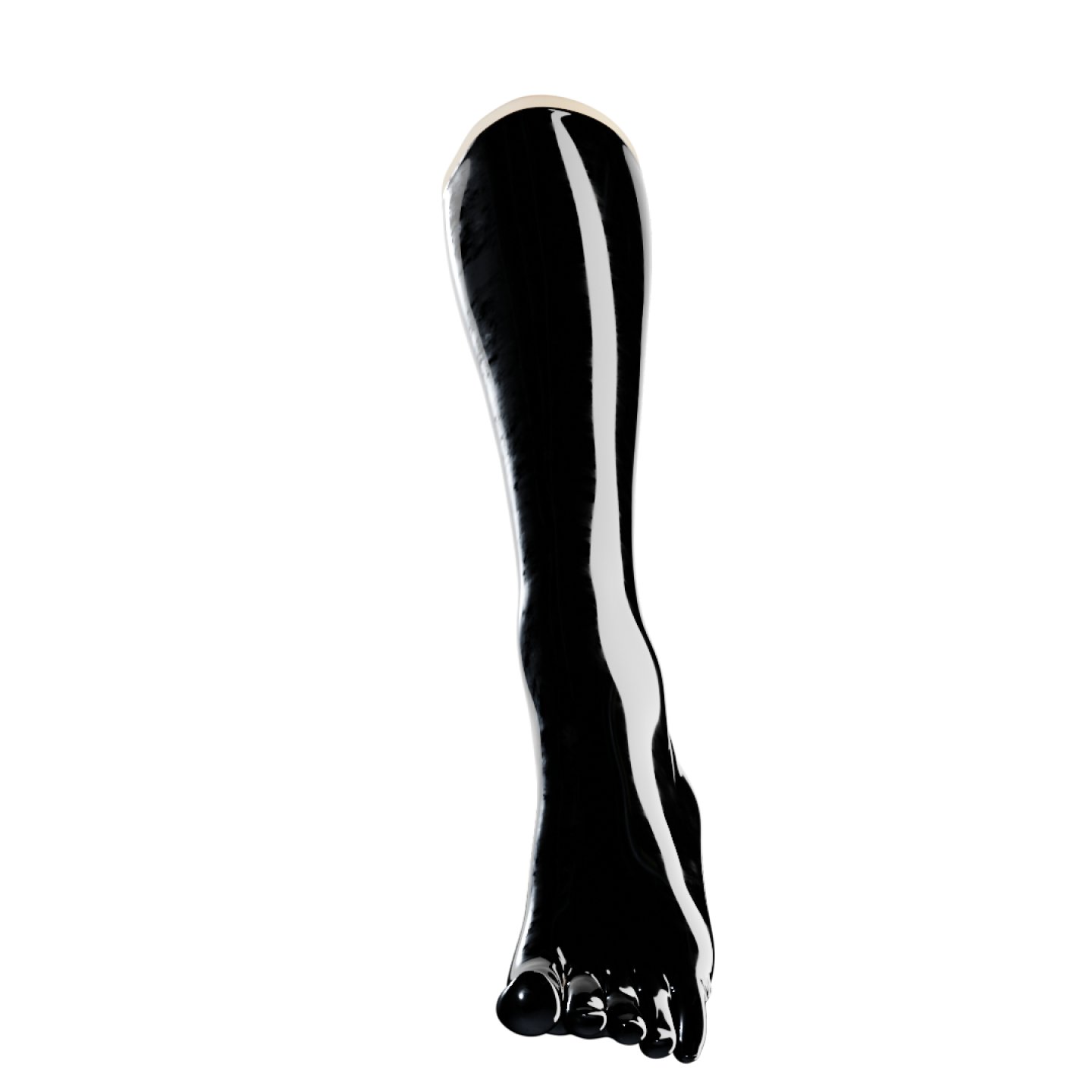 Toe Socks Black Knee-High – Uniqdsn Latex